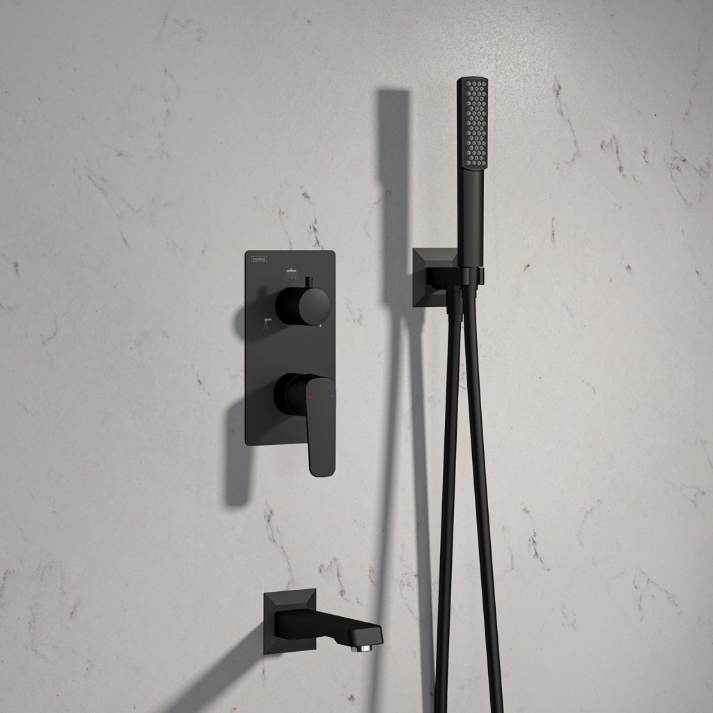 Ciera Pro Three Way Concealed Set Black – TESKA – Touch the water ...