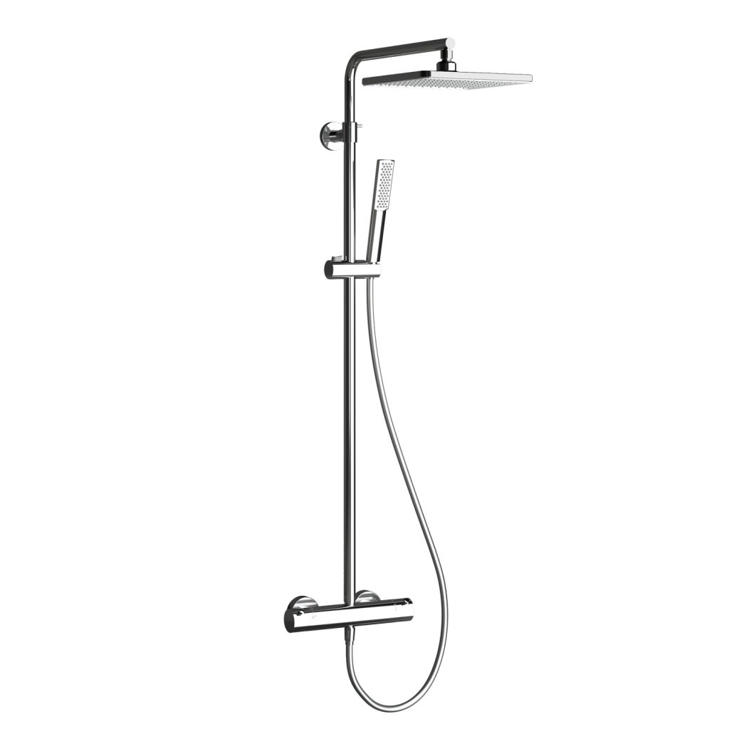 Devon Mix Shower Column Two Way Chrome – TESKA – Touch the water, leave ...